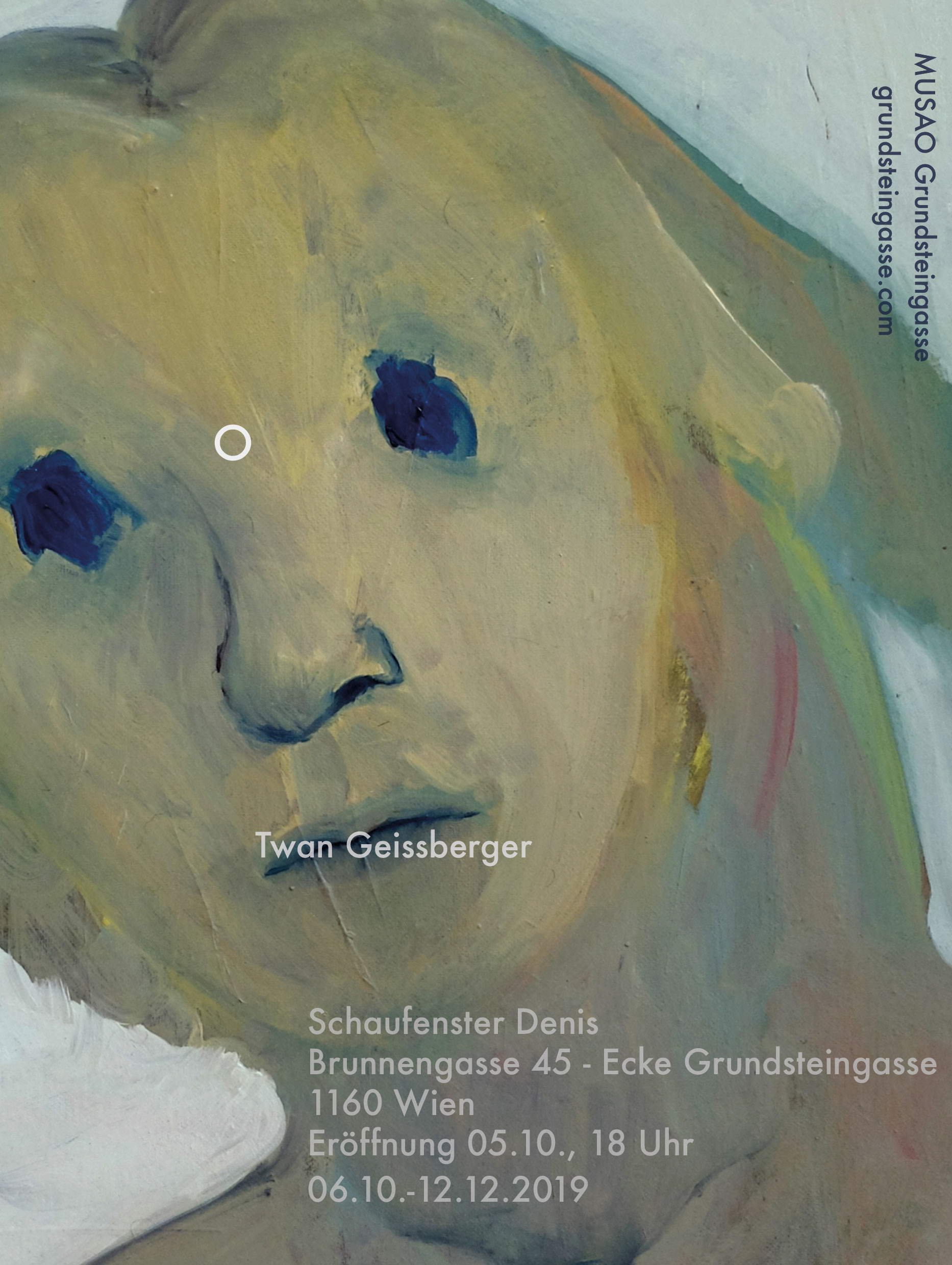 Exhibition “O” in Schaufenster Denis 5.10.2019 – Twan Geissberger